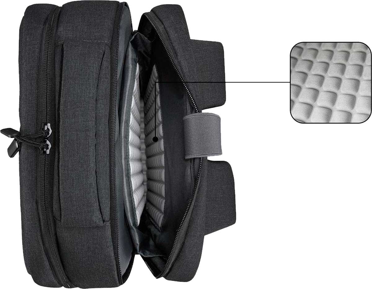 Τσάντα Πλάτης Laptop 15.6" Subblim Traveller Air Padding Μαύρο ...